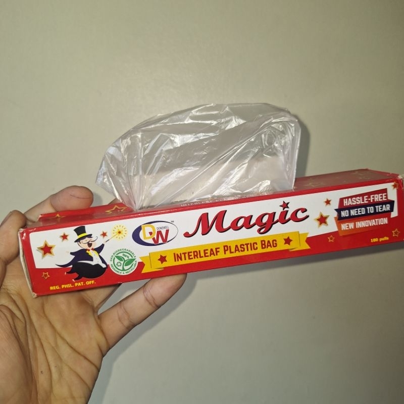 Magic Hd Interleaf Plastic bag , 5 box / 900 pulls * | Shopee Philippines