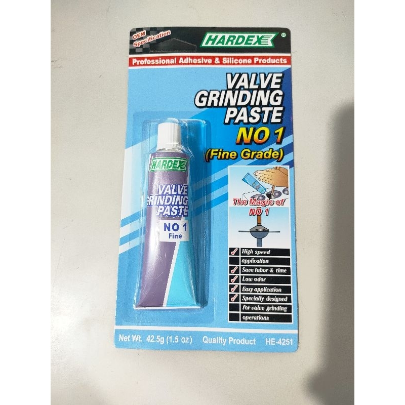 HARDEX VALVE GRINDING PASTE NO.1 (fine grade)42.5g | Shopee Philippines