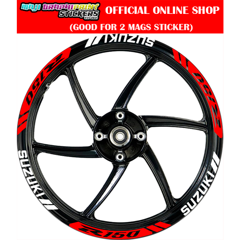 Suzuki Raider R150 Mag Sticker Decal - Cut Out | Shopee Philippines