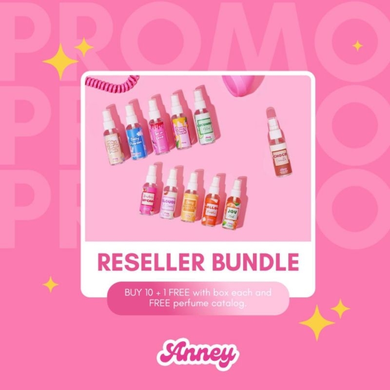 Anney Perfume Reseller Bundle w/ 10pcs Tester Fast Moving Negosyo ...