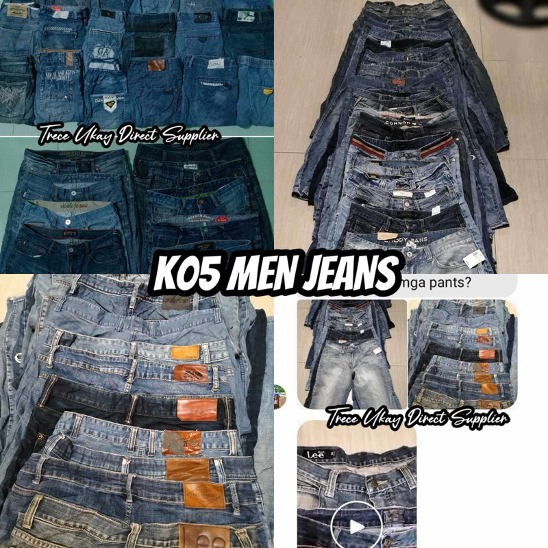 K05 MEN JEANS PANTALON | Shopee Philippines