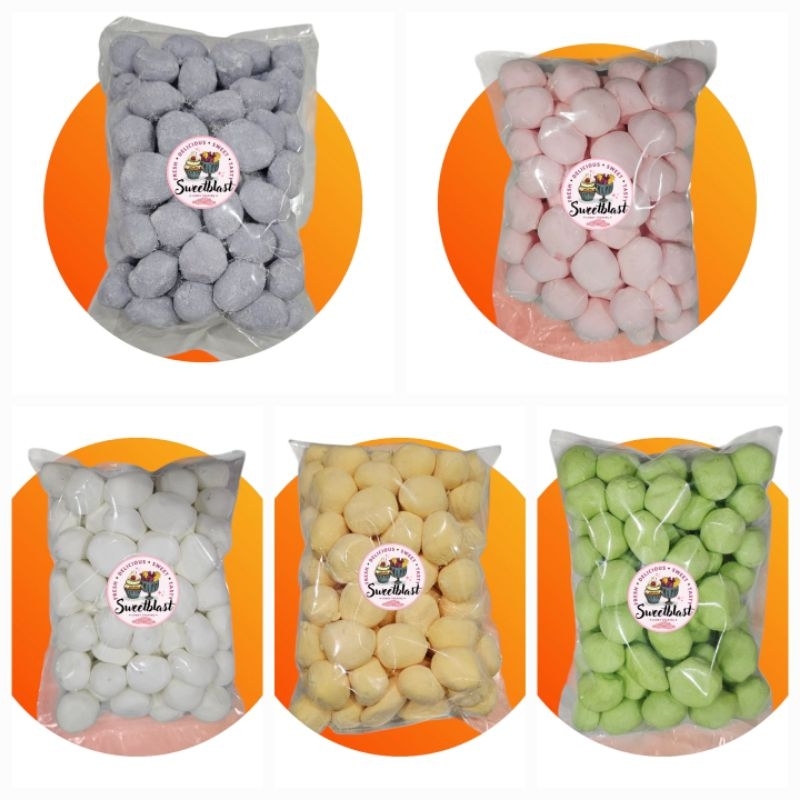 Filled Marshmallow per 250g and 750g pack #Marshmallow #Choco #Ube # ...