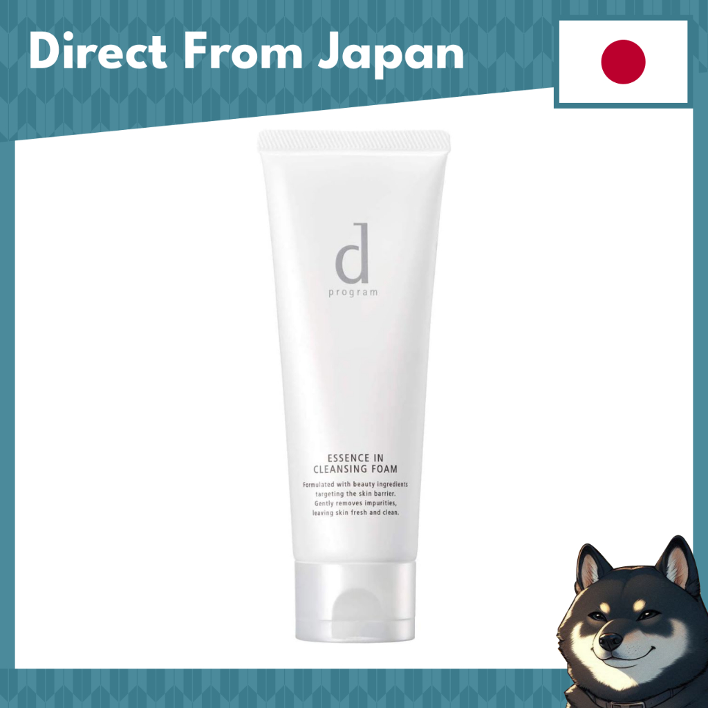 d program Essence in Cleansing Foam Fragrance-Free 120g [Quasi-Drug] for Sensitive Skin【Direct ...