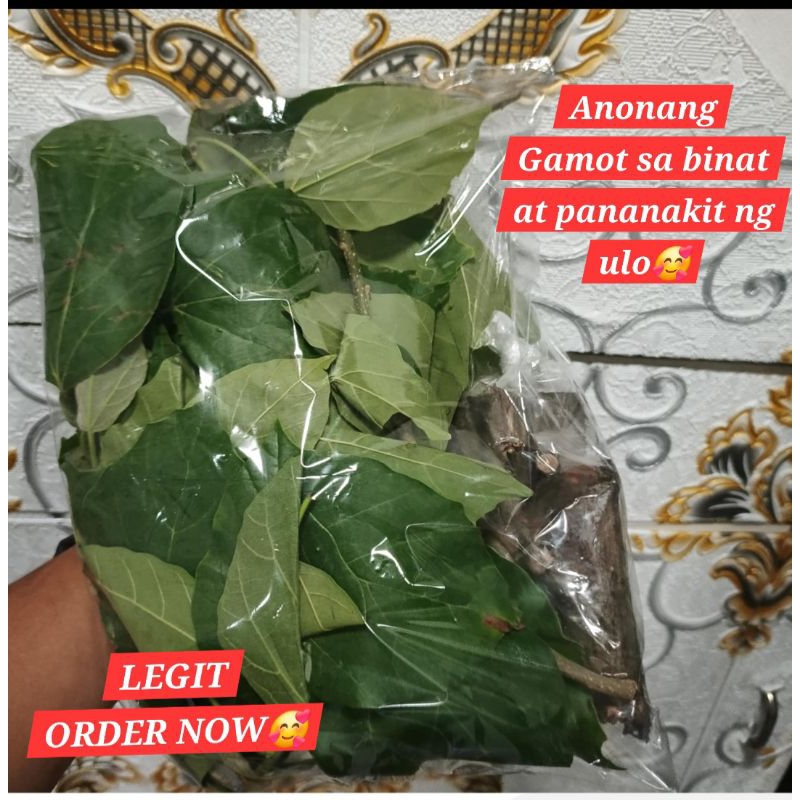 ANONANG LEAVES MABISA SA MAY BINAT PWEDE GAWING TEA | Shopee Philippines