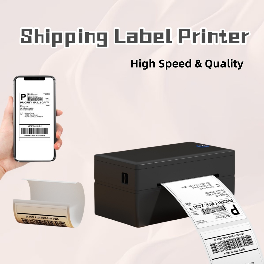 KANAZAWA Shipping Label Thermal Printer Waybill Sticker Label Printer ...