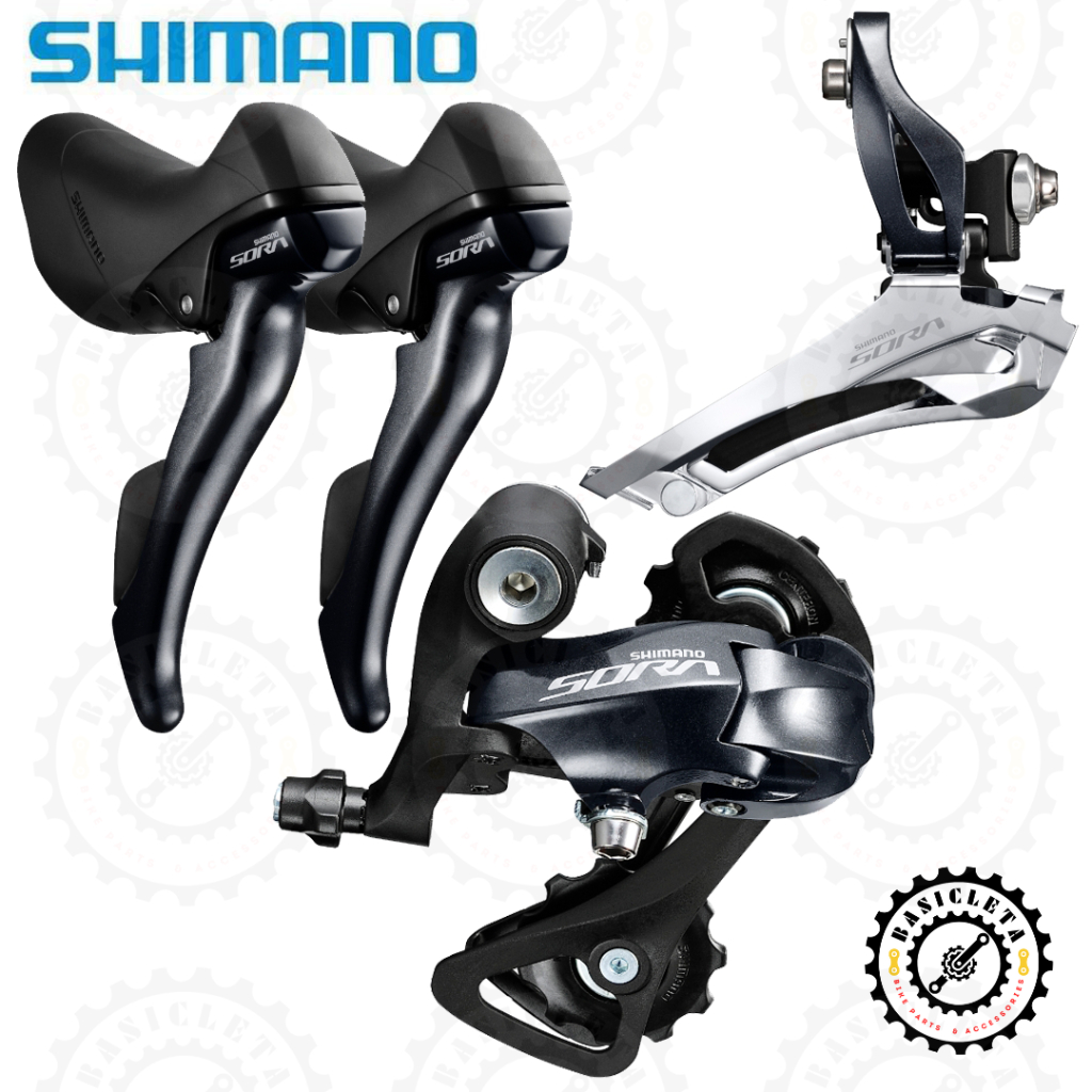 Shimano SORA R3000 Groupset 2×9 Speed 18S Road Bicycle Bike Groupsets ...