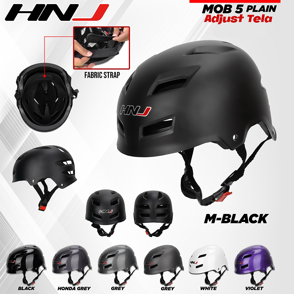 HNJ MOB-5 Cycling Helmet Open Face Helmet Skateboard Helmet Nutshell ...