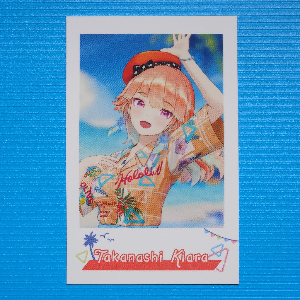 [hololive] hololive SUPER EXPO 2024 Polaroid-style card / Takanashi ...