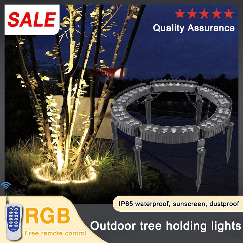 Led Tree Hug Lights Outdoor Landscape Lamp RGB IP65 Waterproof For Home ...
