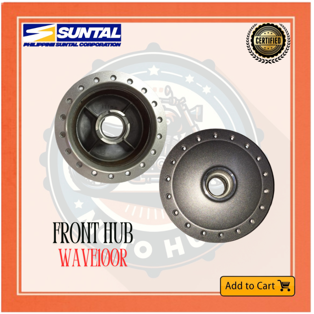 SUNTAL FRONT HUB WAVE 100R / RS 100 | Shopee Philippines