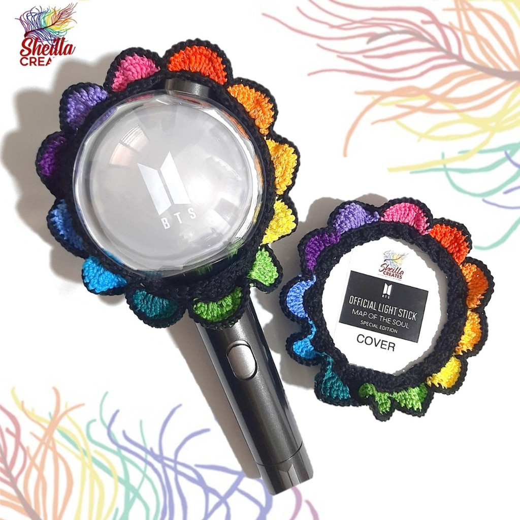 Bts J Hope Hope World Murakami Flower Lightstick Cover Shopee Philippines