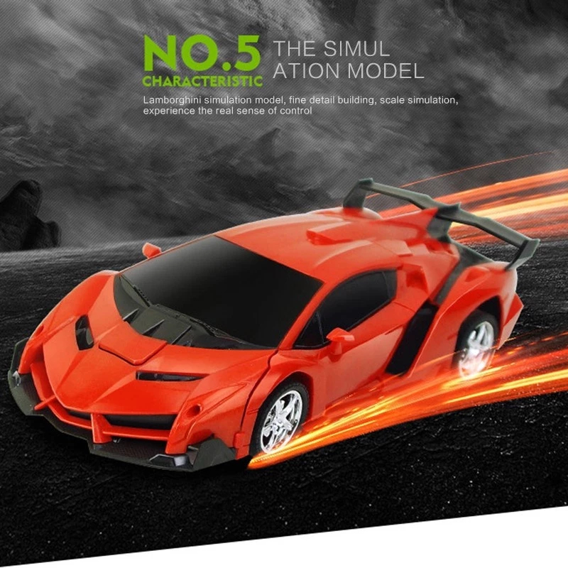 Super7!! Remote Control Transformation Car 1:18 Robot Model Deformation ...