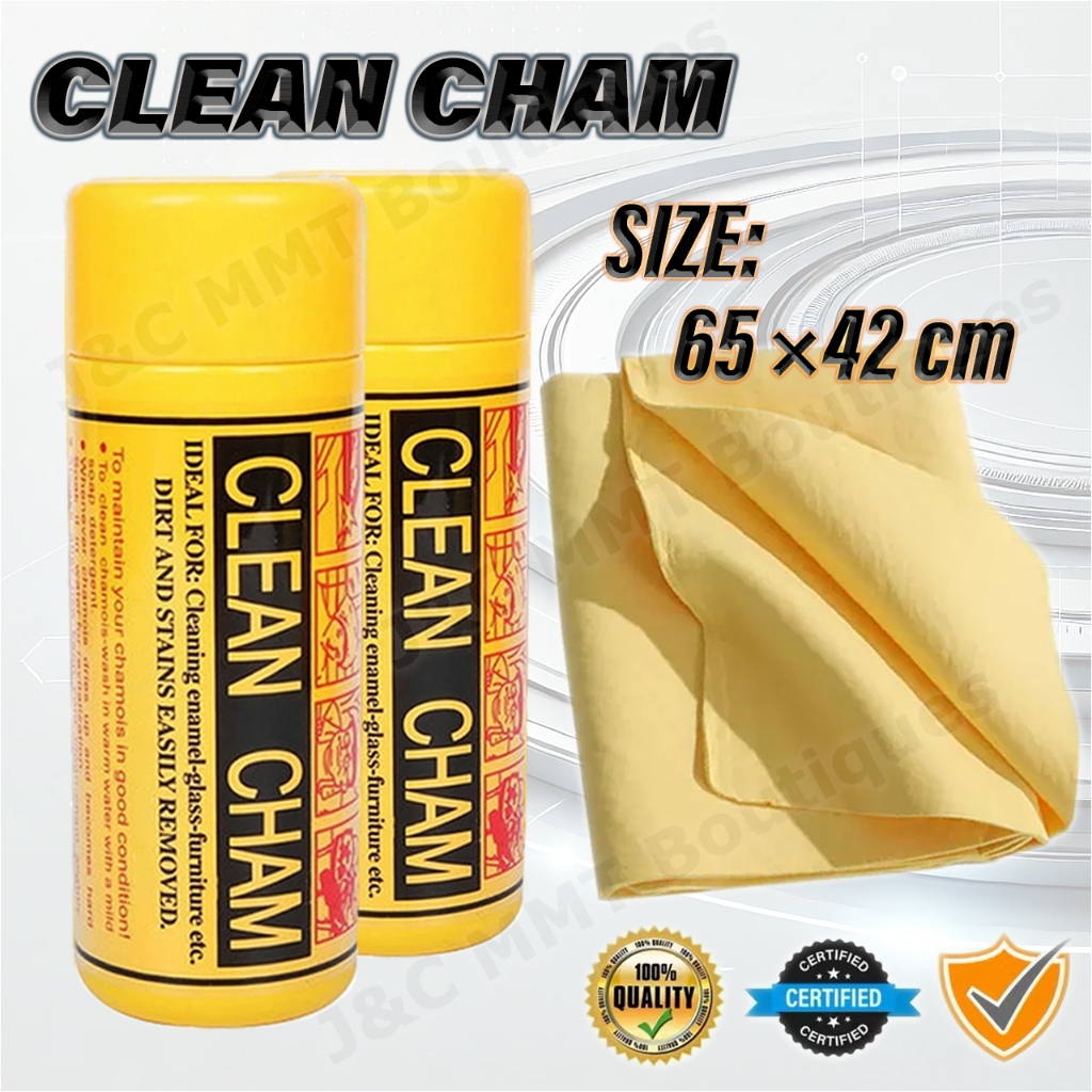 Chamois Towel (65*42cm) Original CLEAN CHAM Large Absorbent Towel Car ...