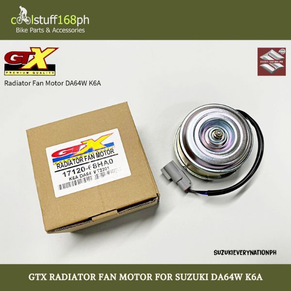 BRANDNEW GTX Radiator Fan Motor for Suzuki Every DA64W K6A (17120-68HA0 ...