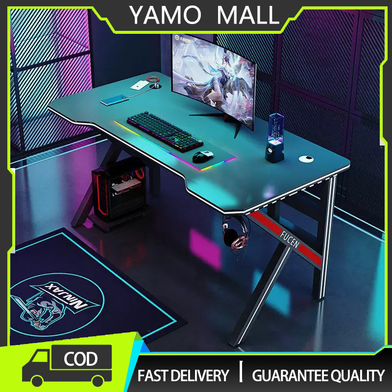 【Ready Stock】Gaming Table Computer Office Table Ergonomic Desk Study ...