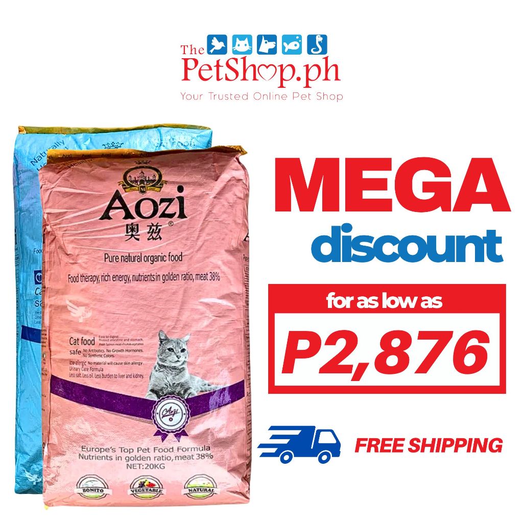 Aozi ADULT Cat 20kg All Life Stages / TOEI Cat 20kg | Shopee Philippines