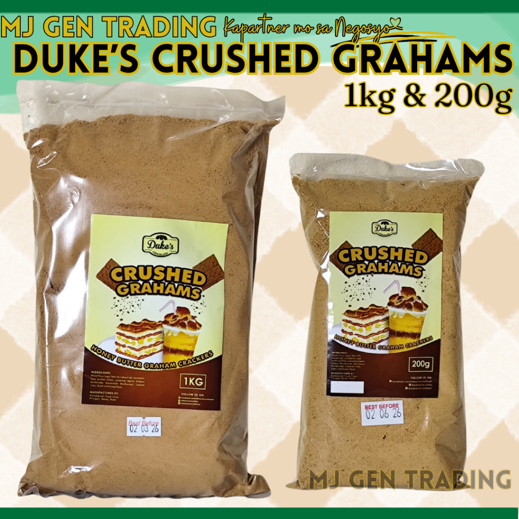 Duke's Crushed Grahams for MangoGraham Frappe GrahamBar Dessert Frozen ...