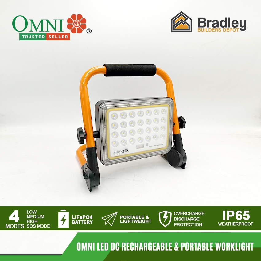 Omni LED DC Rechargeable & Portable Worklight (500Lm | 1600Lm) | Shopee ...