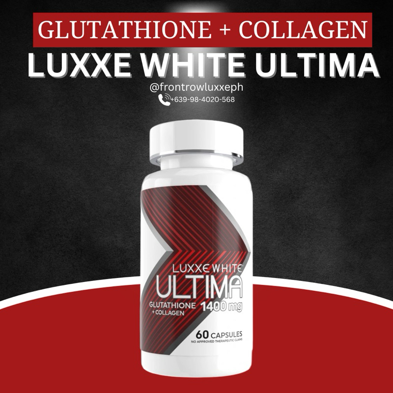 Luxxe White Ultima Glutathione + Collagen | Shopee Philippines