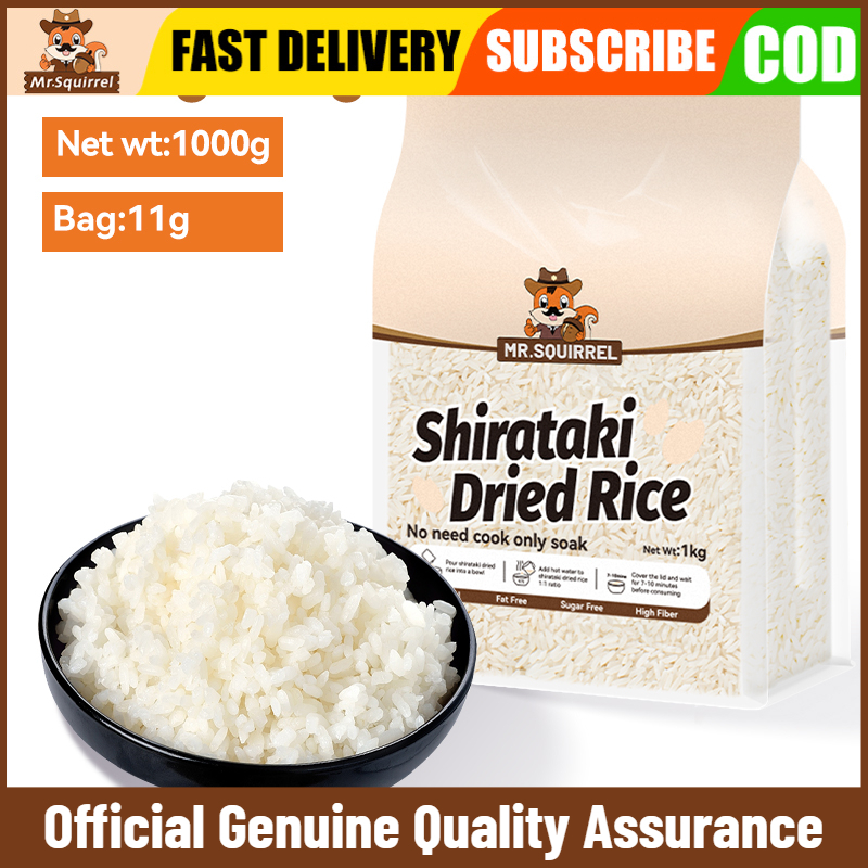 【Buy 1 Take 2】Mr.squirrel Shirataki rice Organic Dry rice Brown Rice ...