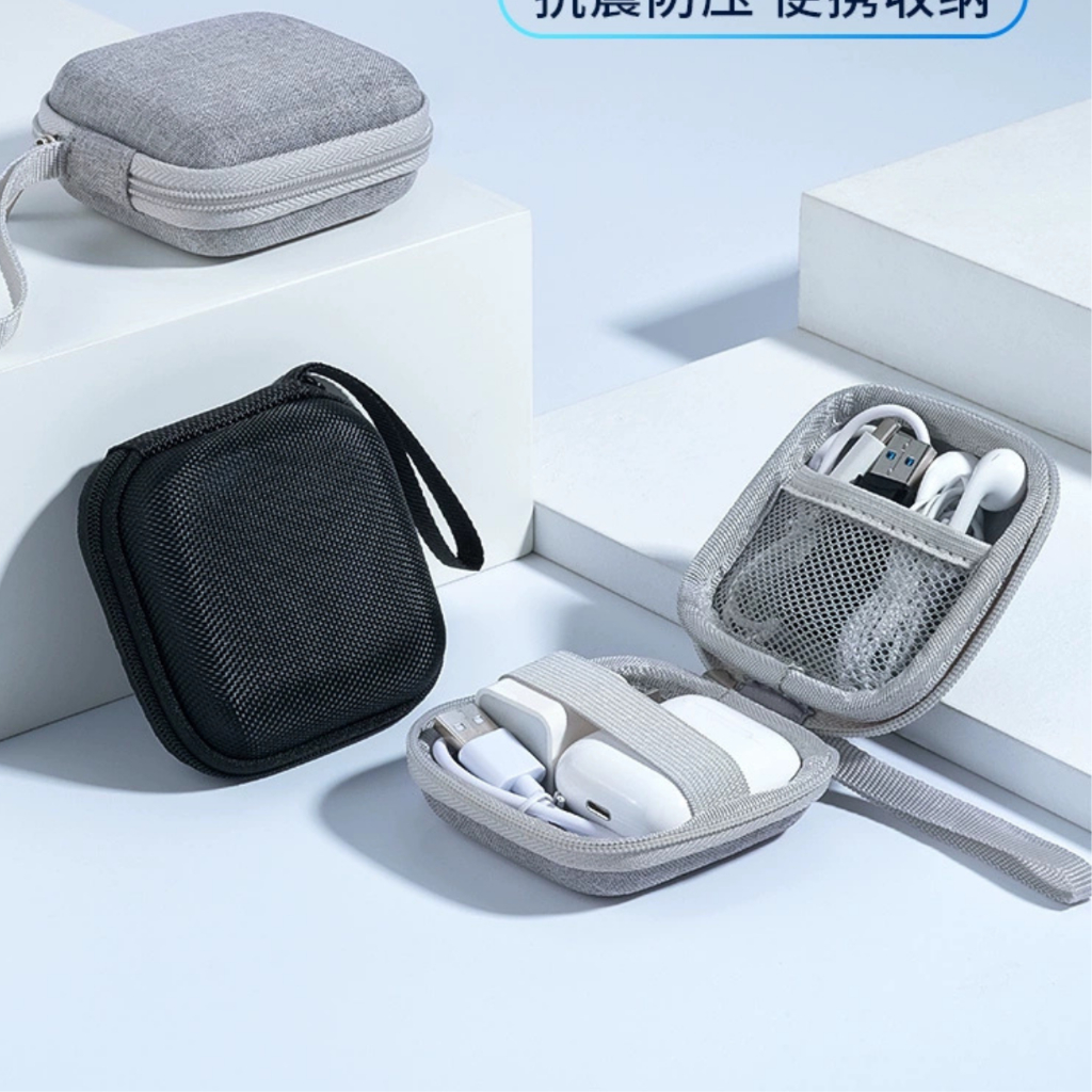 Universal Earbuds Earphone Hard Case Small Size Shockproof Portable ...