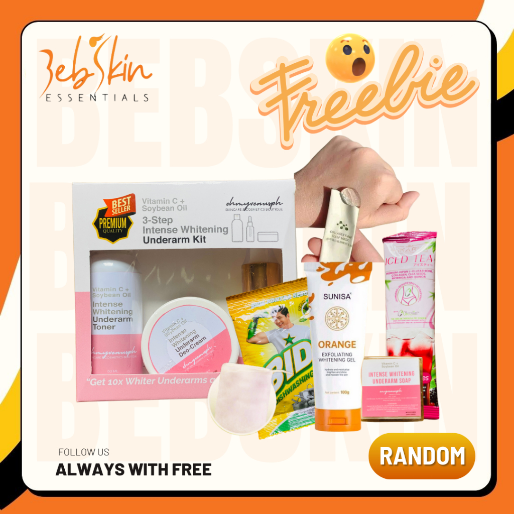 Random Freebies (Meshnet, Soap Toner and creams) | Shopee Philippines