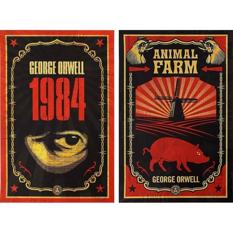 Animal Farm & 1984 by George Orwell | Shopee Philippines