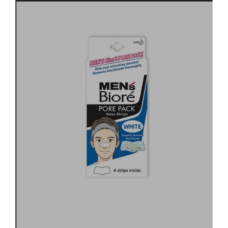 BIORE Men's Biore Pore Pack - White | Shopee Philippines