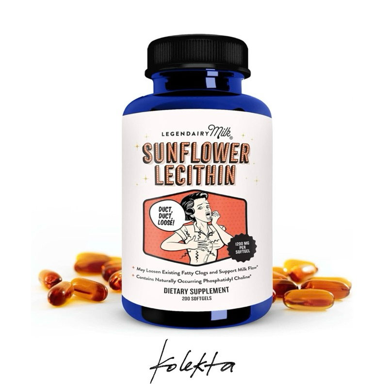Legendairy Milk - Sunflower Lecithin - 20/40/200 Softgels - 03/27 ...