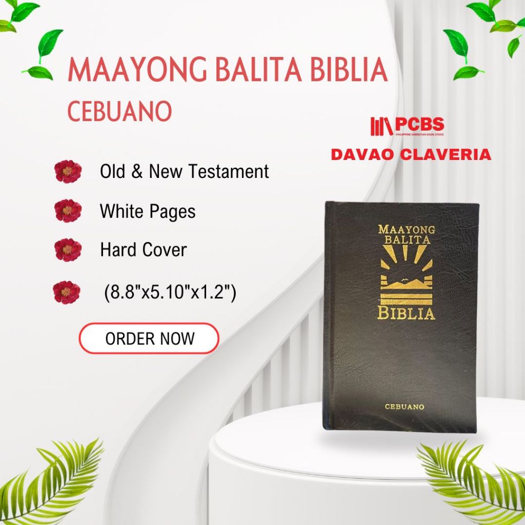 PCBS Maayong Balita Biblia (Cebuano) | Shopee Philippines