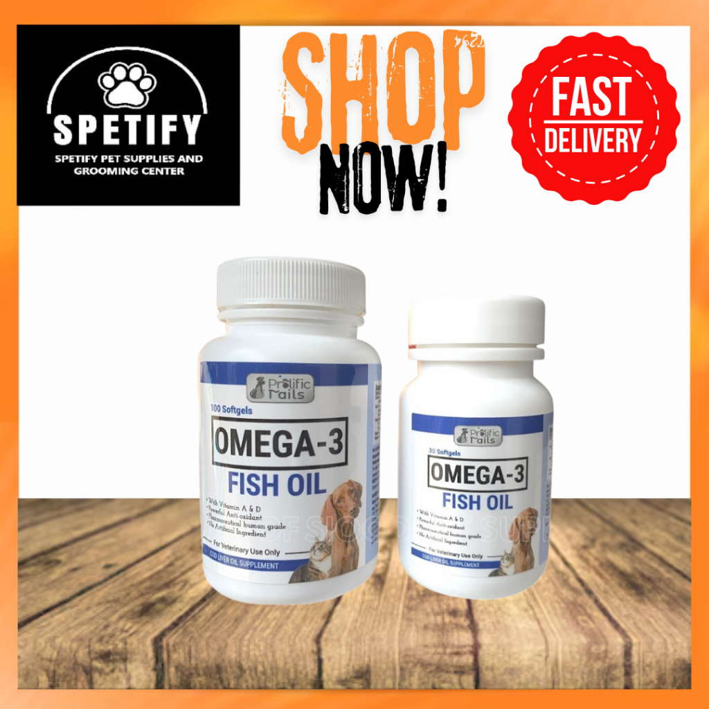 prolific tails omega 3 fish oil (soft gels) | Shopee Philippines