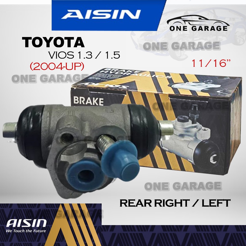 AISIN Wheel Cylinder Assembly REAR RIGHT For TOYOTA VIOS 1.3 / 1.5 ...