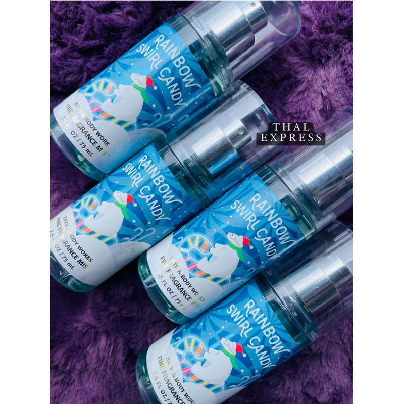 Bath & Body Works Mist - Rainbow Swirl Candy 75ml | Shopee Philippines