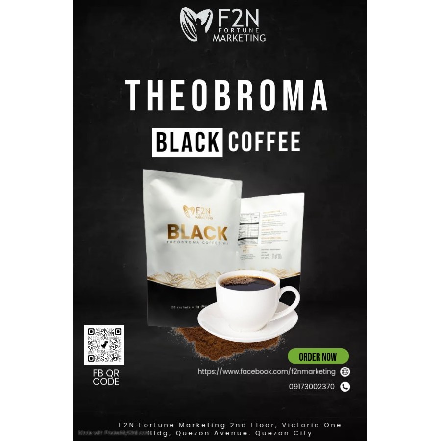 THEOBROMA BLACK COFFEE with 20 sachets in 1 pouch | Shopee Philippines