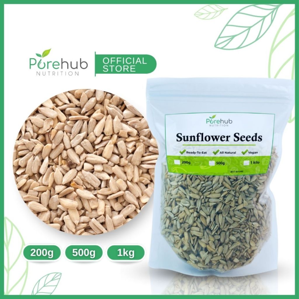 Purehub® Premium Sunflower Seeds (Shelled) | Shopee Philippines
