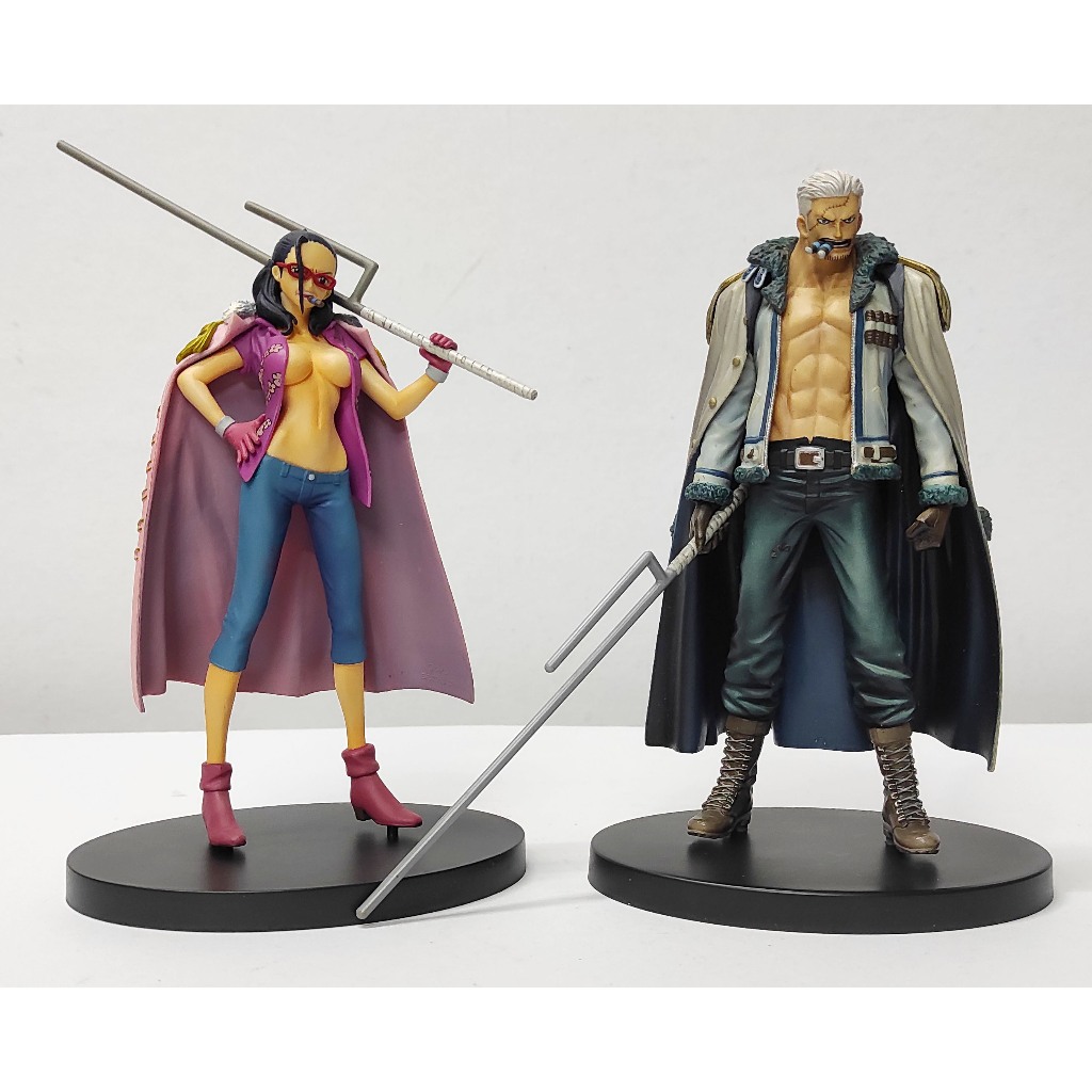 One Piece DXF SMOKER AND TASHIGI AUTHENTIC LOOSE SET Figures | Shopee ...