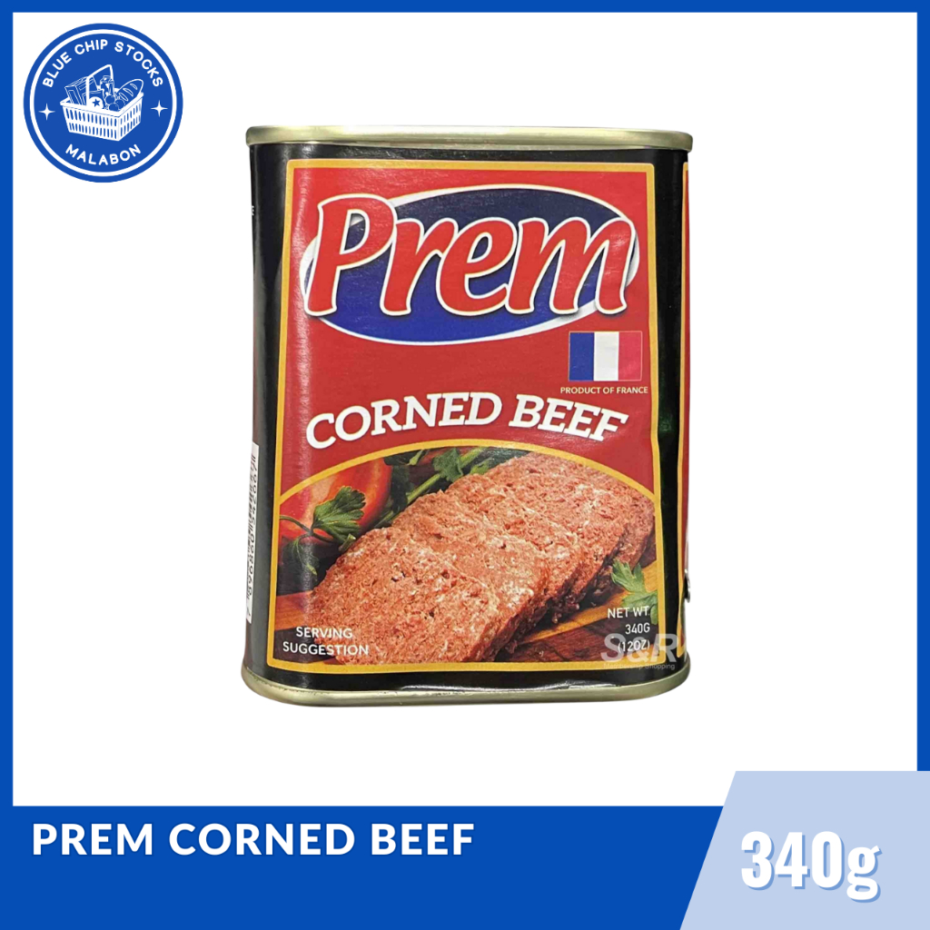BLUECHIP Prem Corned Beef 340g | Shopee Philippines