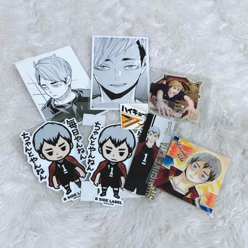 OFFICIAL Haikyuu Card Sticker Miya Atsumu Osamu Kita Shinsuke | Shopee ...