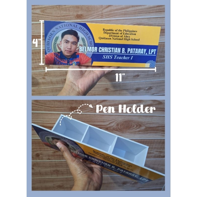 PERSONALIZE TABLE NAME PLATE | Shopee Philippines