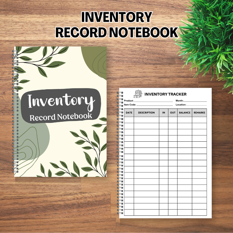 JM Creatink Inventory Record Notebook Wire Bind 80 Pages | Shopee ...