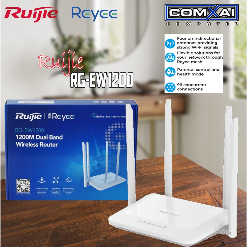 ruijie RG-EW1200 1200M Dual-band Wireless Router | Shopee Philippines