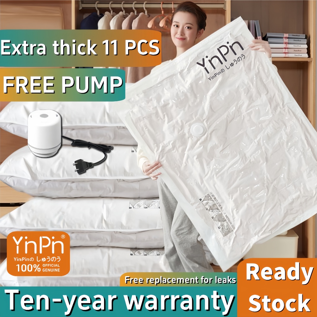 YINPIN Vacuum Storage Bag With Pump /Clothes Storage Bag /Home Storage ...