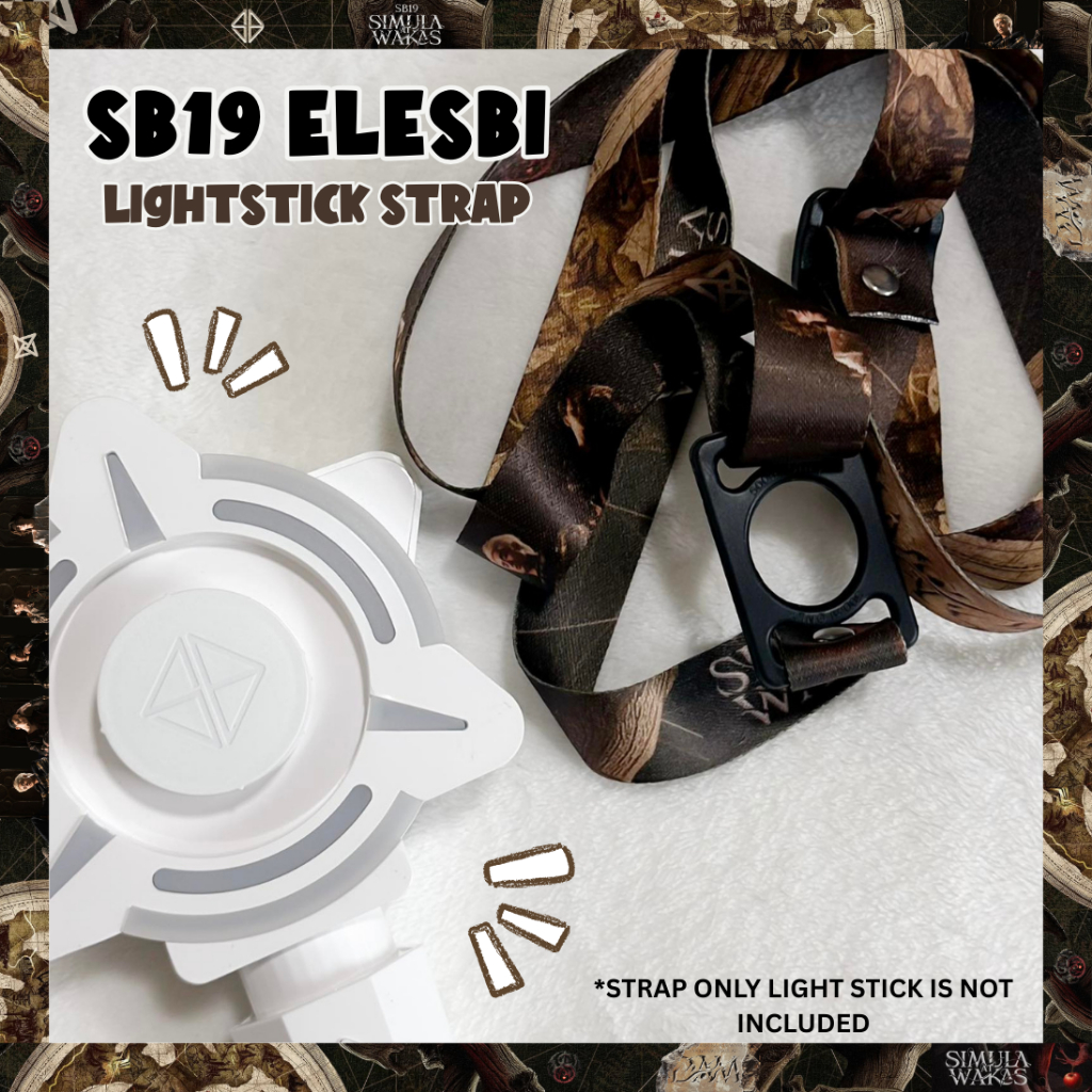 SB19 Simula at Wakas Elesbi Lightstick Strap Lanyard Adjustable Strap ...
