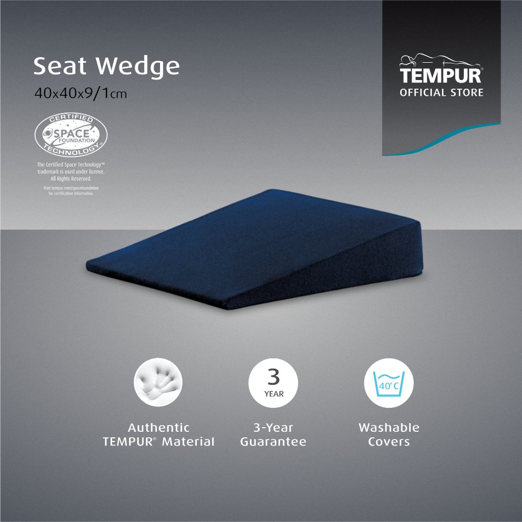 Tempur Seat Wedge (For different kinds of chairs) | Shopee Philippines