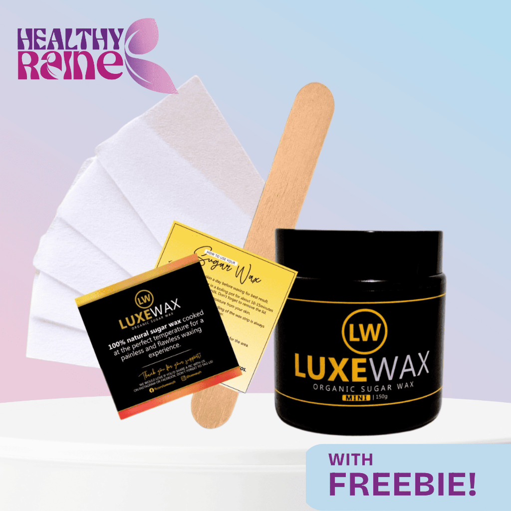 LUXEWAX Wax MINI Kit (Organic Sugar Wax) | Gentle & Effective Hair ...