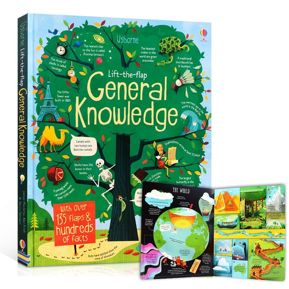 Usborne Lift-the-Flap General Knowledge Early Education Book for ...