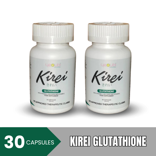 YEOUBI Kirei Glutathione 2 bottles 60 Capsules x 500MG | Shopee Philippines