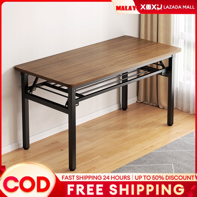 Foldable Table Desk Multipurpose Dining/Computer Study Table Office ...