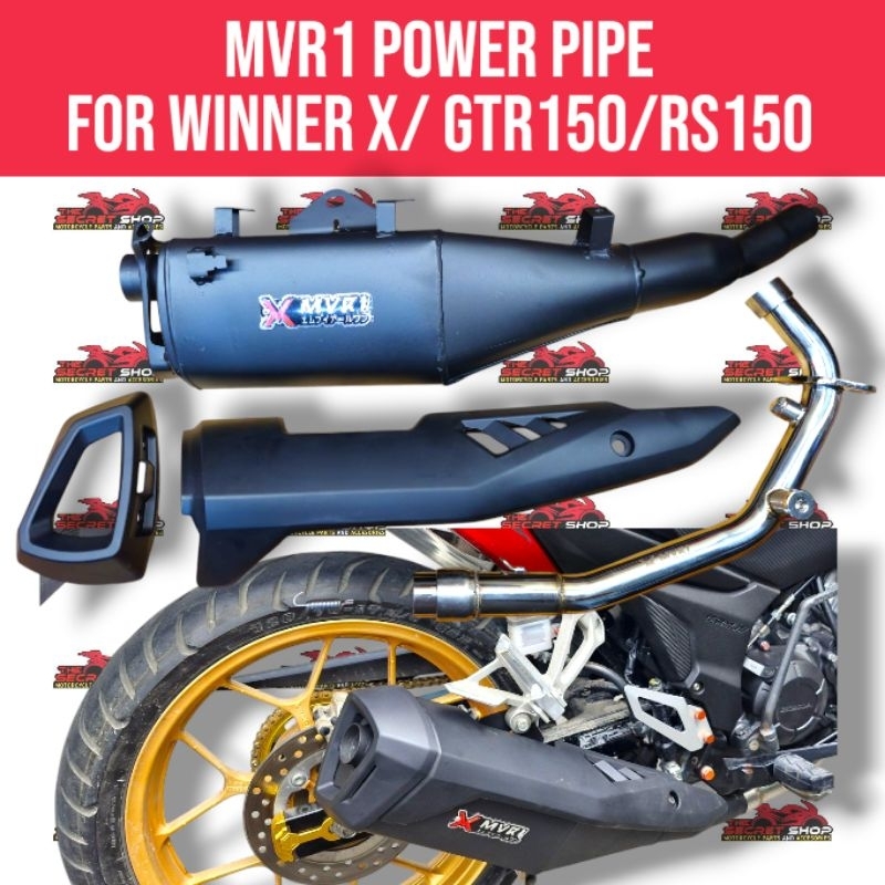 MVR1 POWER PIPE FOR WINNER X / GTR150 /RS150 | Shopee Philippines