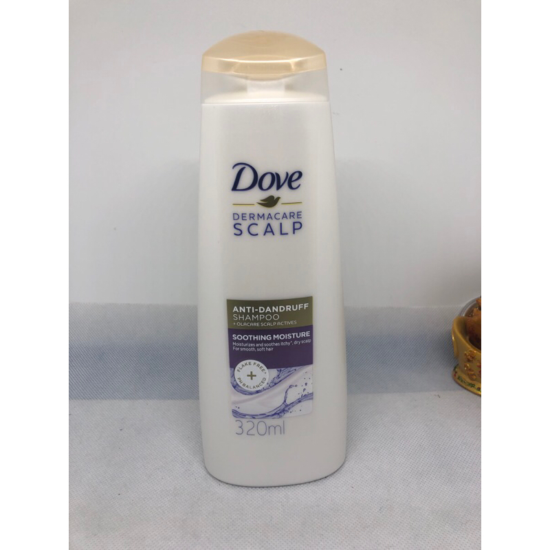 Dove anti-dandruff shampoo 320 ml flake free soothing moisture | Shopee ...